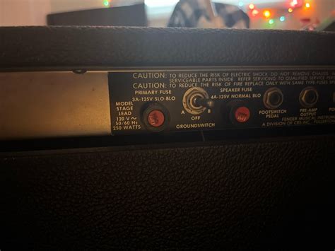Fender Stage Lead 212 Not Producing Sound Anymore Ramps