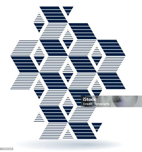 등각 투영 원근법 추상적인 도시 건축 다각형 추상화 예술 입방체 스타일의 3d 큐브와 모양으로 만든 추상 벡터 기하학적 배경 3차원 형태에 대한 스톡 벡터 아트 및 기타