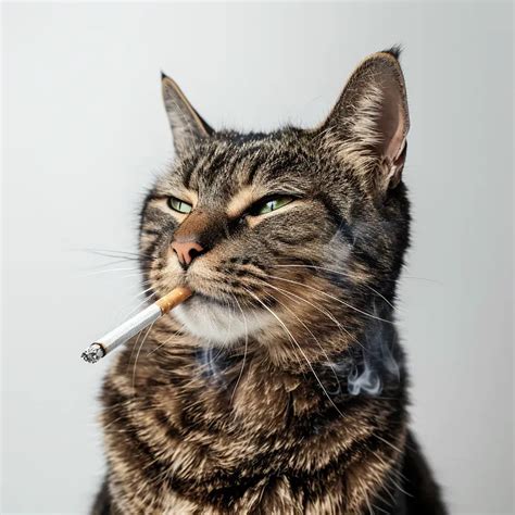 Smoking Animals Midjourney Prompt Promptbase
