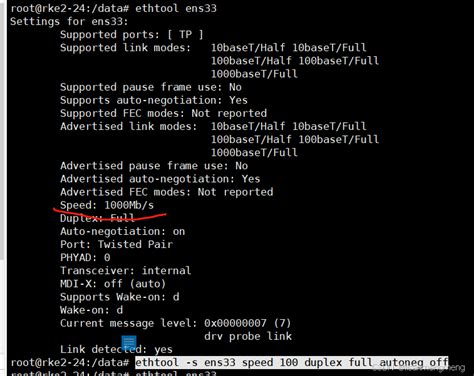Linux 操作系统下ethtool 命令介绍和使用案例linux Ethtool Csdn博客