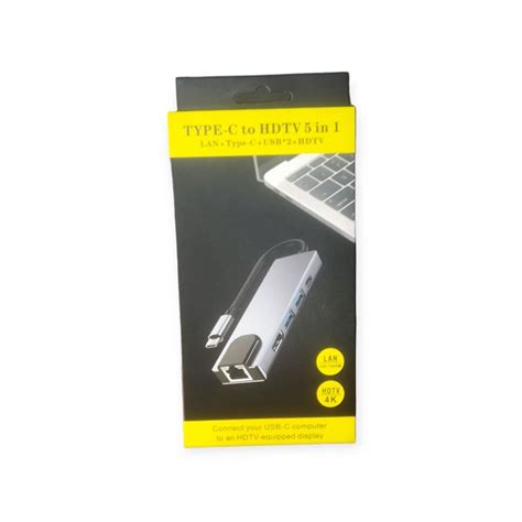 SE L T5 1 Type C Hub HDMI 3 0 USB USB C To Ethernet RJ45 Lan