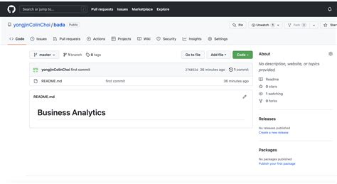 No1 Github 기초 세션 과제 제출 · Issue 1 · Kubs Badabada 2 · Github