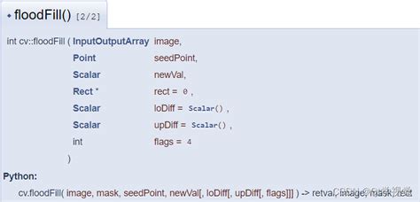 Opencv中的图像漫水填充技术详解 Csdn博客