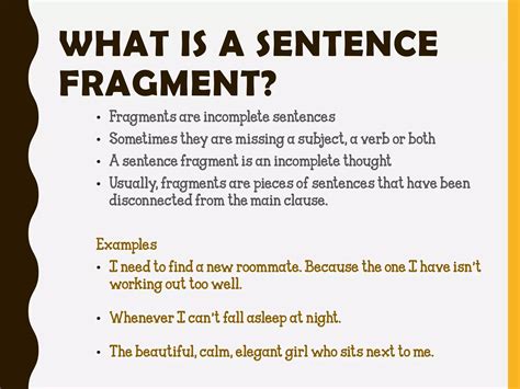 Common Sentence Errorspdf