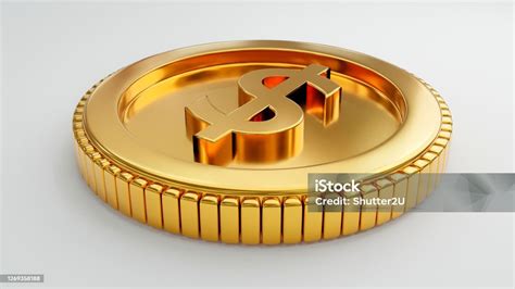 고립 된 흰색 배경에 우리 달러 기호와 금화 돈 경제 및 비즈니스 투자 개념 3d 일러스트 렌더링 0명에 대한 스톡 사진 및 기타 이미지 Istock