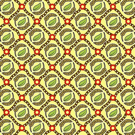 Premium Vector Traditional Batik Design From Indonesia