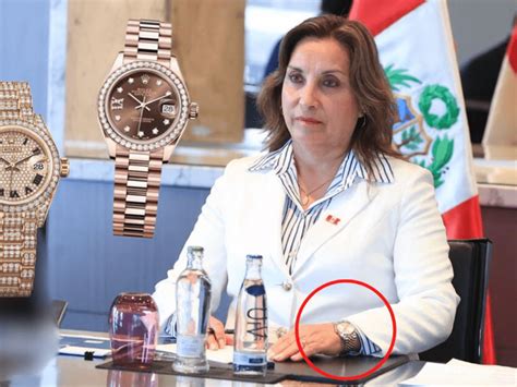 Shimabukuro Sobre Rolex De Dina Boluarte Me He Quedado Sorprendido