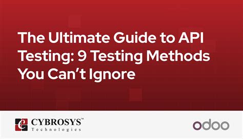 The Ultimate Guide To Api Testing 9 Testing Methods You Cant Ignore