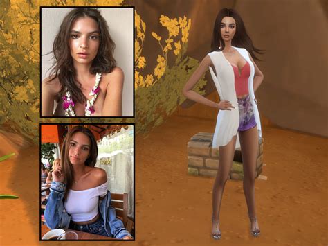 The Sims Resource Emily Ratajkowski