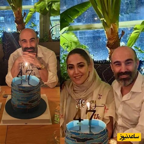 نگاهی به جشن تولد مایه داریِ محسن تنابنده، نقیِ پایتخت در کنار همسرش