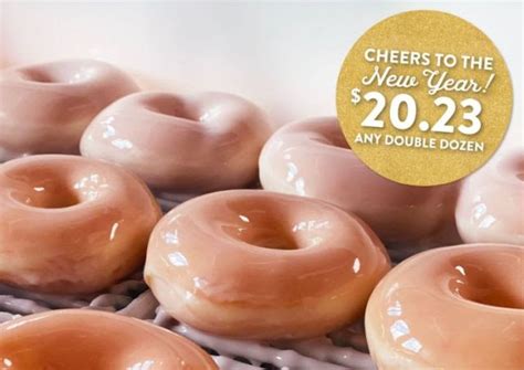Krispy Kreme Offers Any Two Dozen Donuts For 20 23 Through January 1 2023