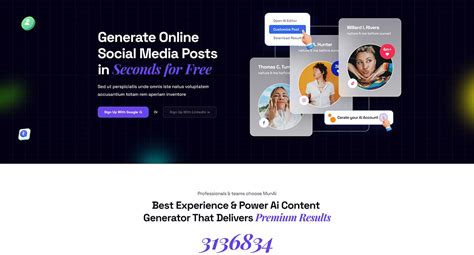 Munai Ai Writer And Copywriting React Nextjs Templ Site Templates Ft