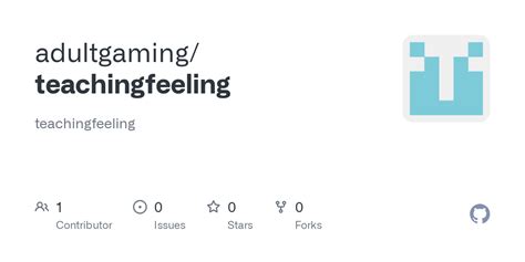Releases Adultgaming Teachingfeeling GitHub