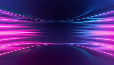Premium Ai Image Abstract Background With Purple And Pink Neon Light