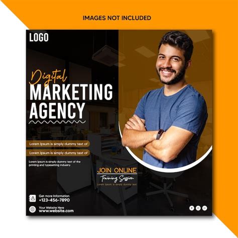 Premium Vector Digital Marketing Post Design