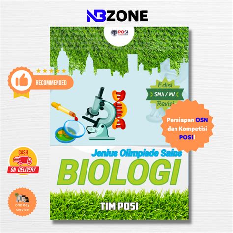 Jual Posi Buku Olimpiade Biologi Smama Materi Soal And Pembahasan