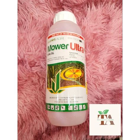 Mower Ultra Herbicide 1 Liter Glyphosate And 24d Amine Leads Agri