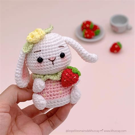 Free Pattern Sophie The Bunny Khuc Cay