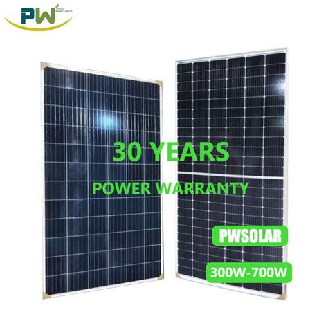 Solar Panel Factory Price 420W Mono Half Cell Photovoltaic Panels PV
