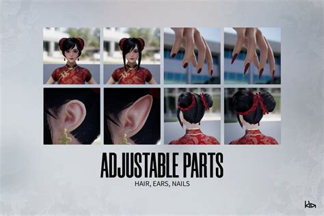 Jua Lee Girl In Cheongsam Qipao Dress
