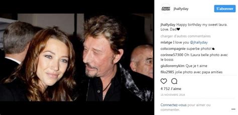 Laura Smet son tendre message pour lanniversaire de son père Johnny