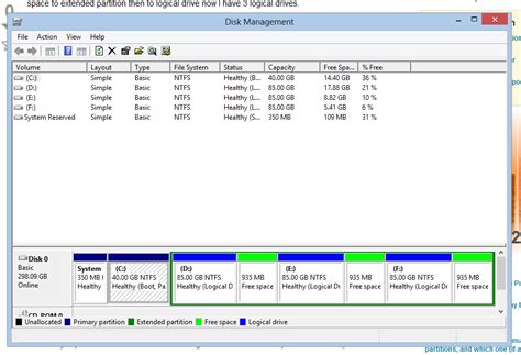 Partitioning Merging Free Space Of Hard Drive To Primary Partition Super User