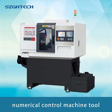 Mini Cnc Slant Bed Lathe Slant Bed Metal Cnc Lathe The Spindle Hole