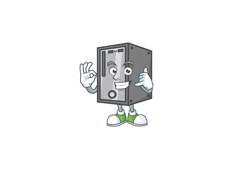 Cpu Cartoon Character Style Graphic By Kongvector2020 · Creative Fabrica