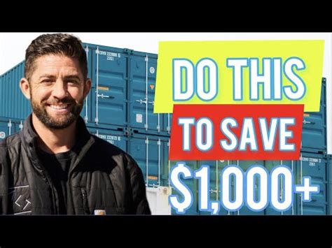 How To Buy A Shipping Container For LESS MUST SEE YouTube