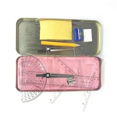 Africa School 10pcs Instruments Mathematical Set High Quality Hot Sales
