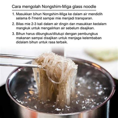 Jual Nongshim Miga Glass Noodle Soun Korea Untuk Japchae 500g Di