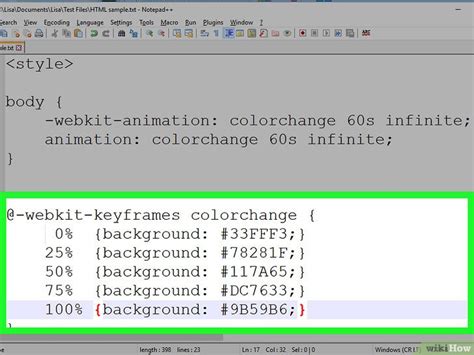 4 Formas De Configurar Cores De Fundo Em HTML WikiHow