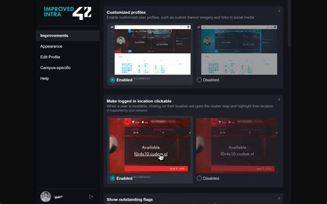 GitHub FreekBes Improved Intra The Ultimate Browser Extension For 42 S Intranet Used Monthly