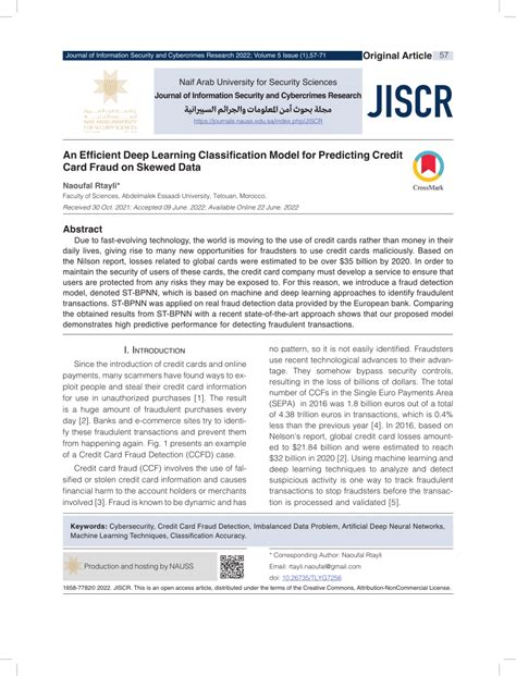 Pdf An Efficient Deep Learning Classification Model For Predicting