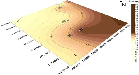 Shale Volume Variation Map Calculated In Download Scientific Diagram