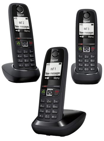 Téléphone fixe sans fil Gigaset AS405 Trio en vente chez Globalnet