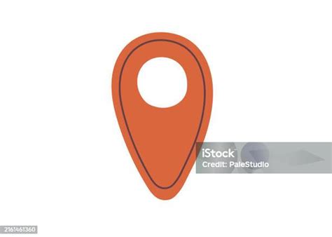 Gps 지도 포인터 위치 표시 장소 핀 위치 핀 또는 내비게이션 표시 핀 포인트 위치 마커 지도 스티커의 랜드마크 장소 표시