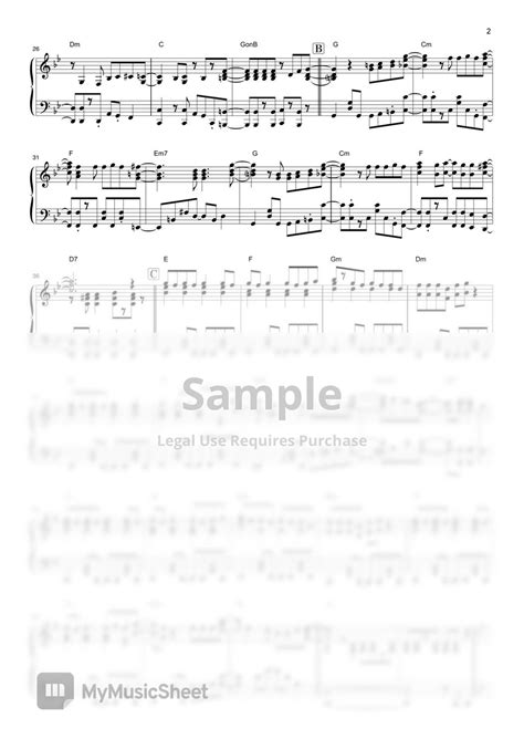 Official Higedandism Anarchy Sheets By Theta Piano