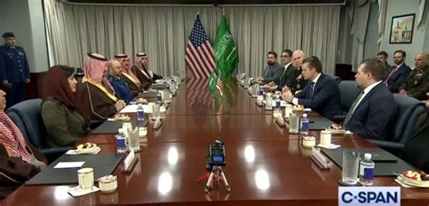 بالفيديو كلمة الأمير خالد بن سلمان أثناء اجتماعه مع وزير الدفاع