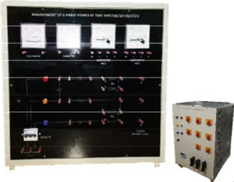 Measurement Of Power Power Factor In Single Phase Circuit For Electrical Lab Experiments At