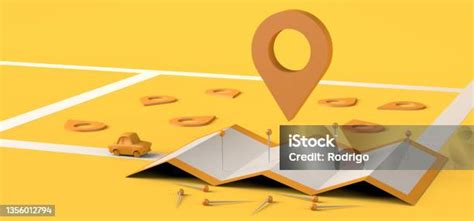 로케이터 마크 핀 자동차 및 쌍안경지도 여행 및 검색 개념 3d 일러스트레이션 공간을 복사합니다 내비게이션에 대한 스톡 사진 및 기타 이미지 Istock