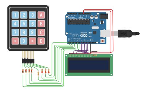 Circuit Design Copy Of Keypad Only One Analog Tinkercad