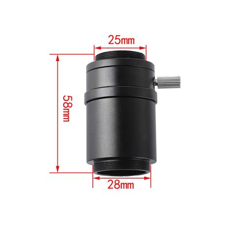 Microscope Lens C Mount Lens 1x Ctv For Trinocular Stereo Microscope Camera Adapter 25mm