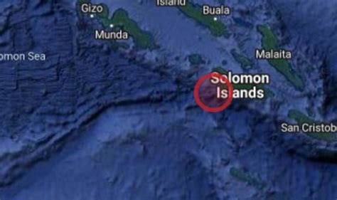 Solomon Islands Earthquake Tsunami Warning Issued Following 7 3