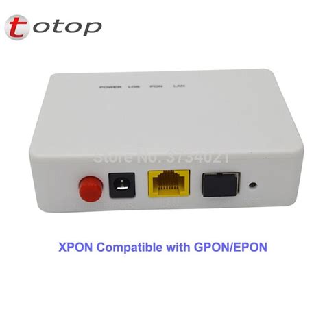 Free Shipping 8Pcs Lot 1GE XPON ONU ONT Single Port Optical Network Terminal Compatible With
