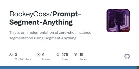 GitHub RockeyCoss Prompt Segment Anything This Is An Implementation Of Zero Shot Instance