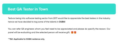 Best Software Tester In Town—honoring Talents In Dubai 2022