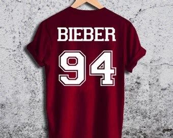 Justin Bieber Etsy