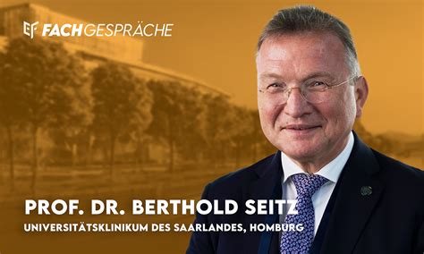 Akanthamöben Keratitis Diagnostik And Therapie Fachgespräch Mit Prof Dr Berthold Seitz