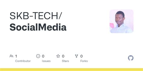 GitHub SKB TECH SocialMedia
